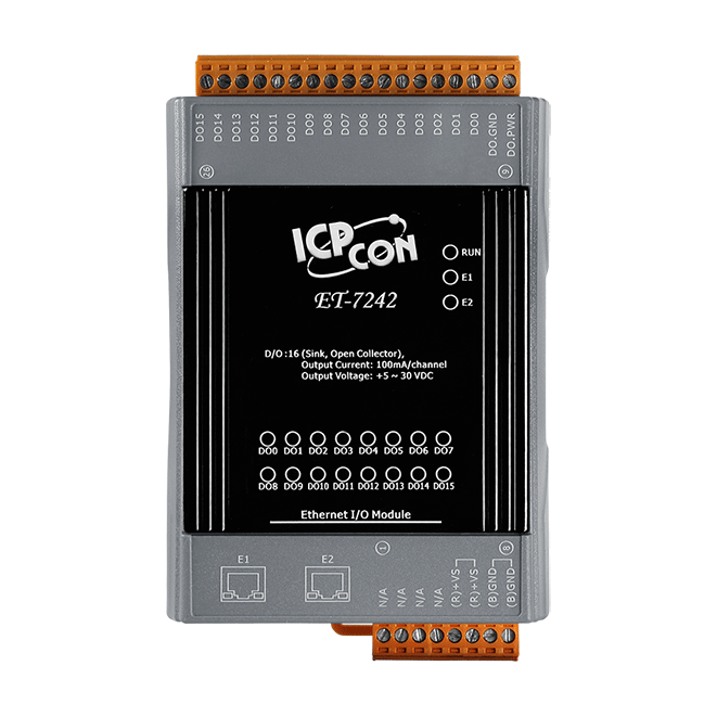 Modbus TCP модули I/O для передачи по Ethernet | ICP-DAS